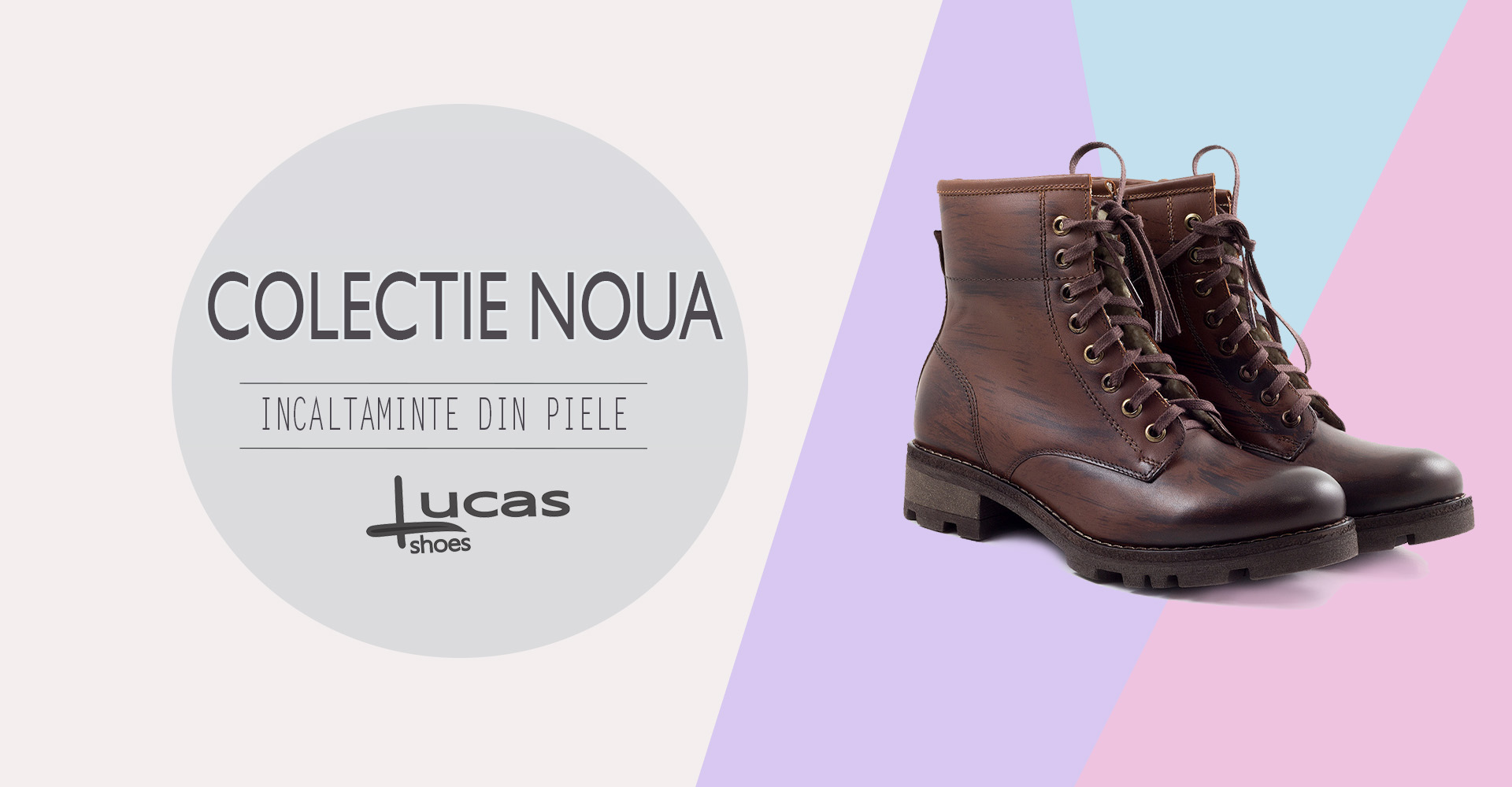 Incaltaminte din piele naturala Lucas Shoes Vicov, ghete, bocanci, pantofi